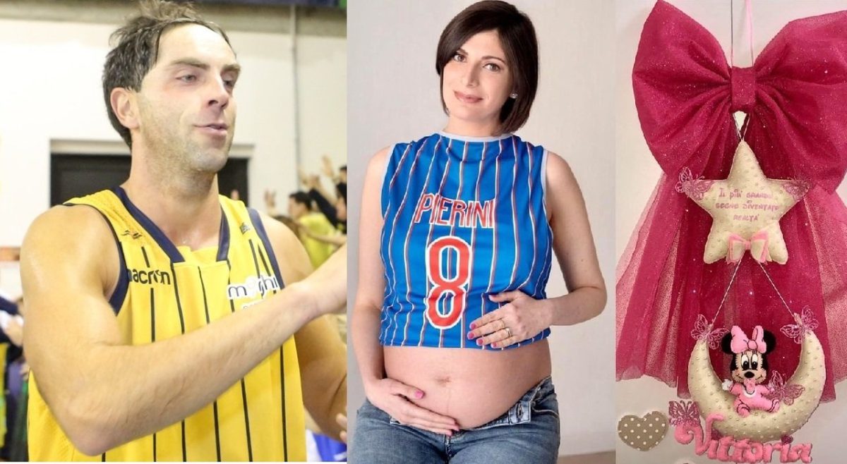 E' nata Vittoria, figlia di Attilio Pierini, giocatore di basket morto ...