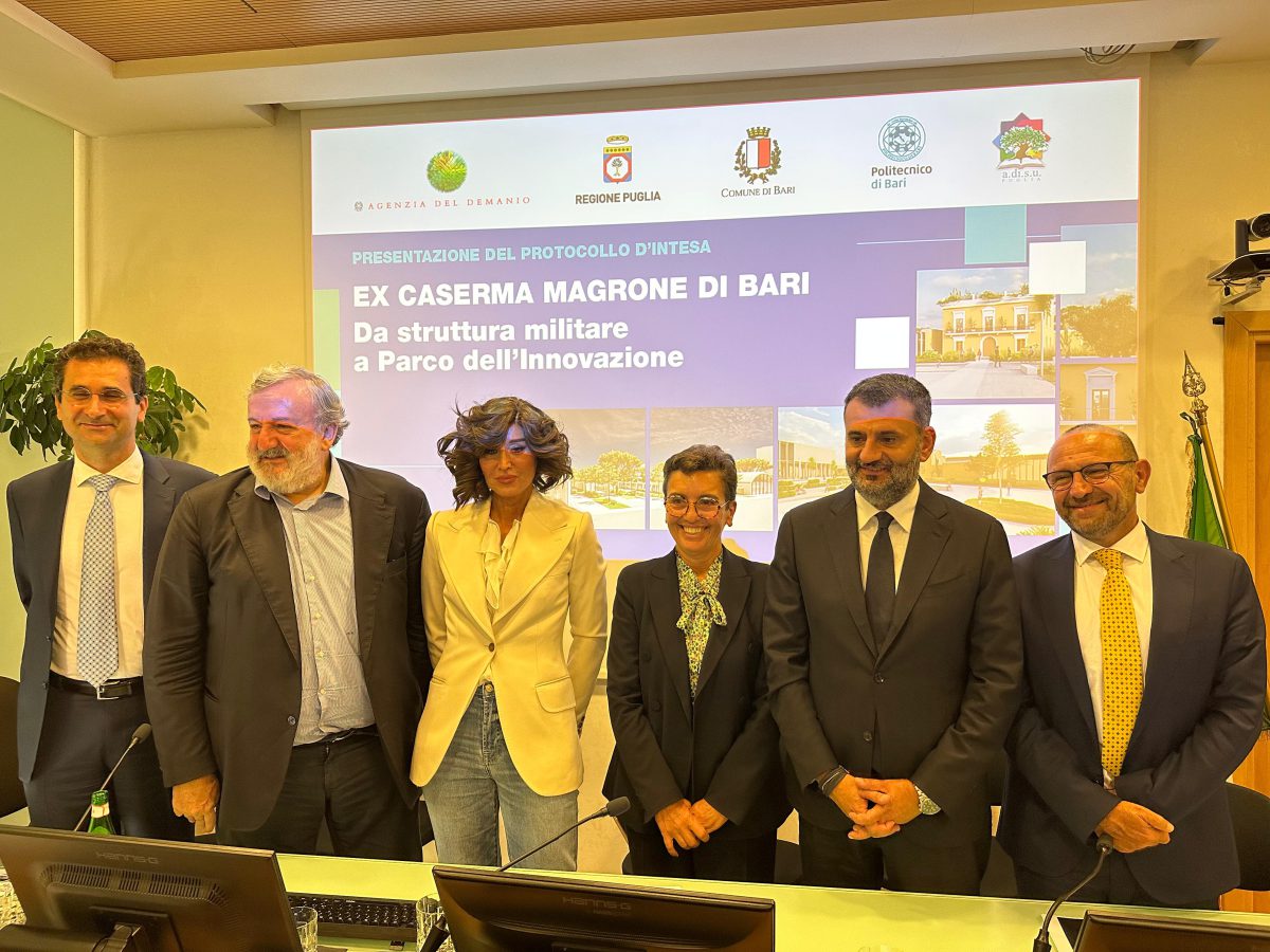 I nuovi spazi del Politecnico di Bari nell'ex caserma Magrone sono una ...