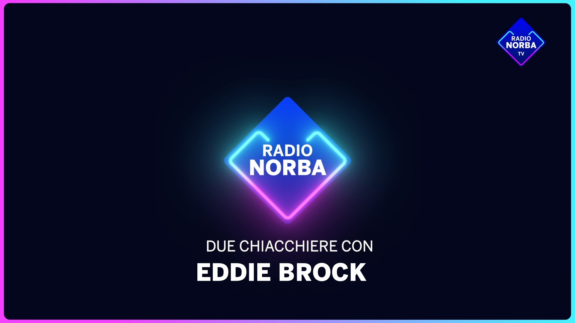 Intervista a Eddie Brock - Radio Norba